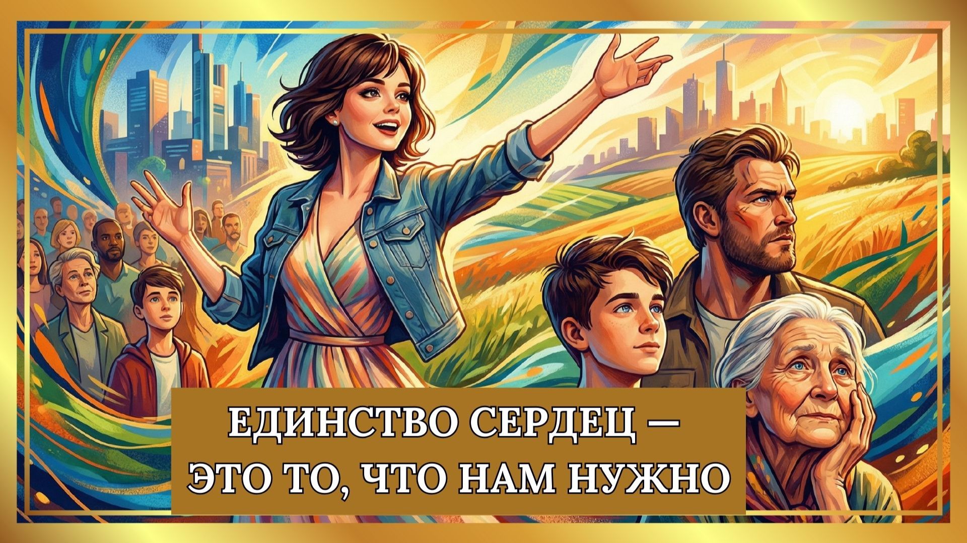 Песня «Единство сердец — это то, что нам нужно» - Альфинур Гатауллина