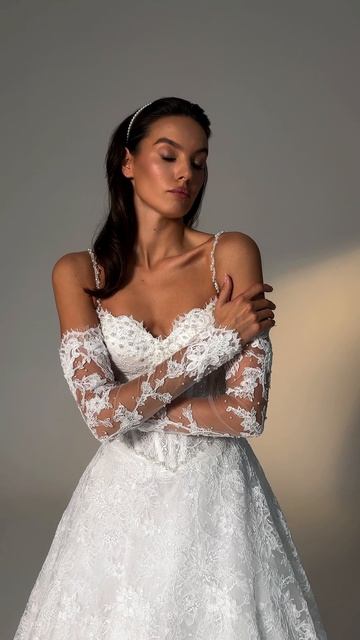 Свадебное платье Аличе из коллекции «Royalty» 2026, Gabbiano Premium