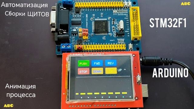 Автоматизация процесса сборки ЩИТОВ #щитнастила #производствостанков #авсарх