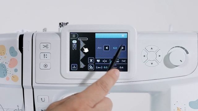 NECCHI NE210 | Настройка строчек