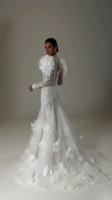 Свадебное платье Нерида из коллекции «Royalty» 2026, Gabbiano Premium