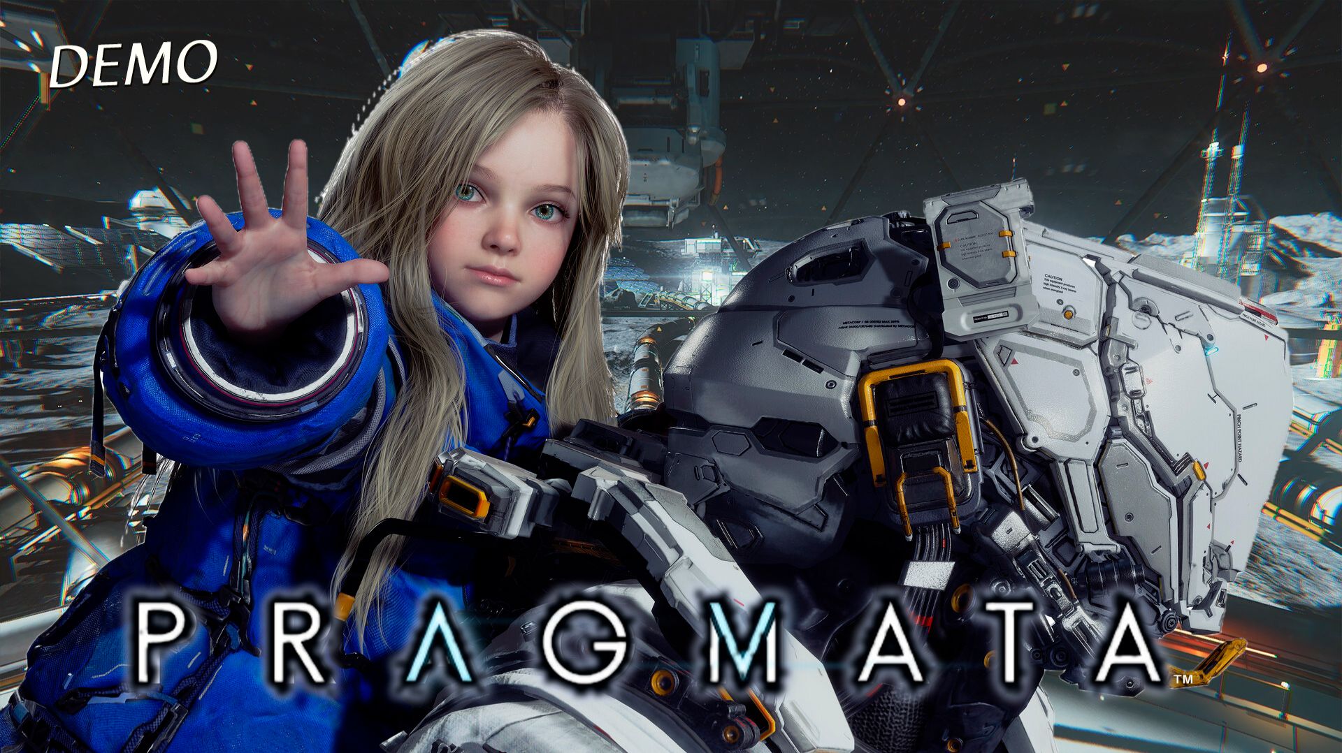 PRAGMATA SKETCHBOOK - DEMO ► Экшончик на лунной базе