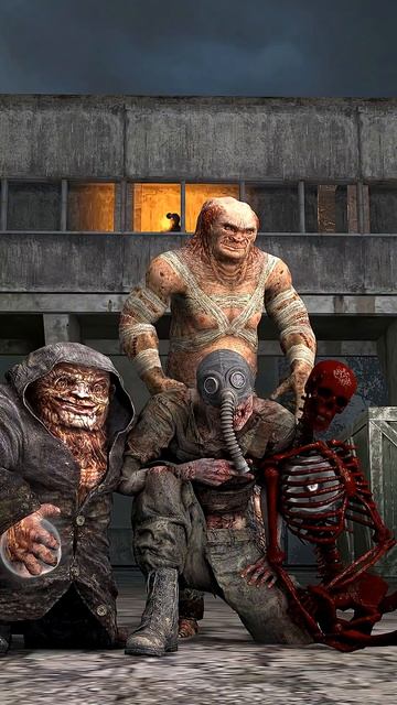 Бандиты до и После - АНИМАЦИЯ STALKER