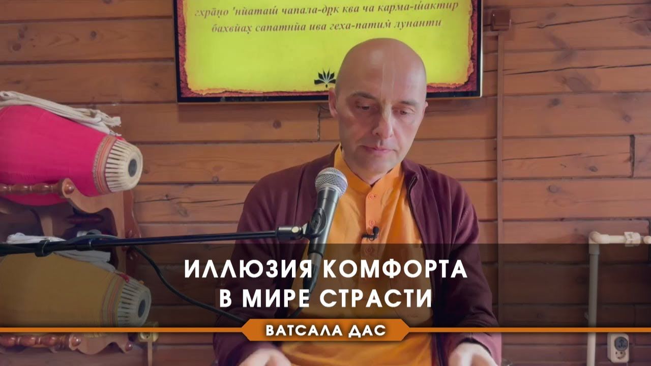 Иллюзия комфорта в мире страсти - Е.М. Ватсала прабху