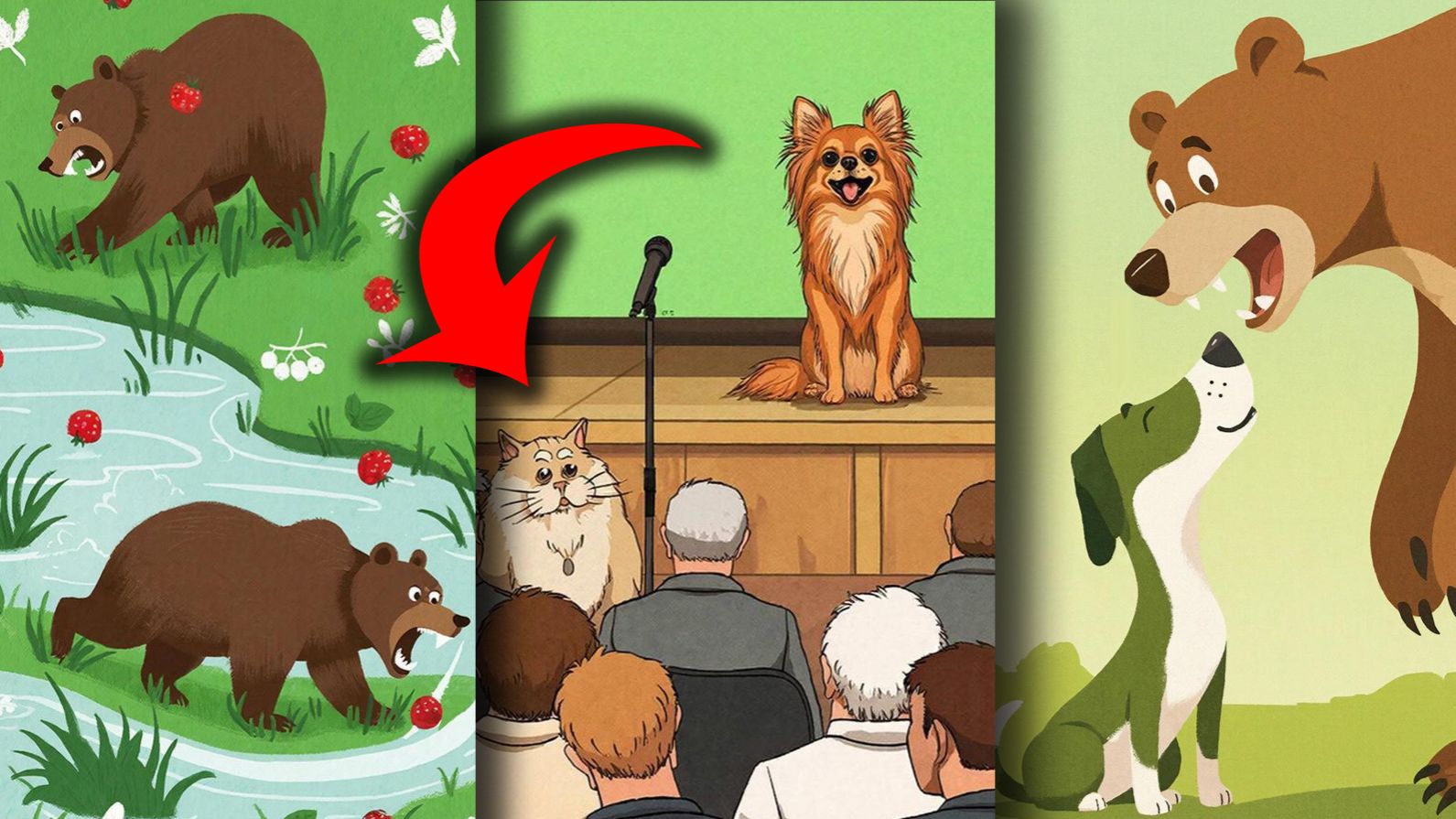 Сказка про собаку, которая умела петь