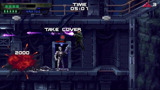 Terminator 2D: NO FATE (Walkthrough) - Level 4: Future War