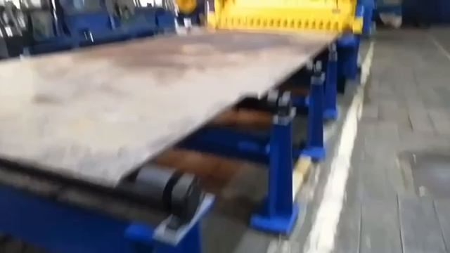 Обзор гильотинных ножниц модели НЛ3423 (16х2000 мм)