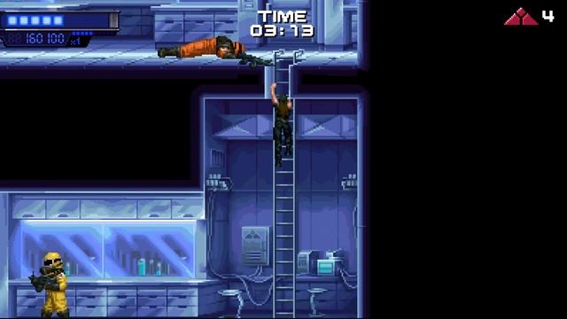 Terminator 2D: NO FATE (Walkthrough) - Level 2: Cyberdyne Research