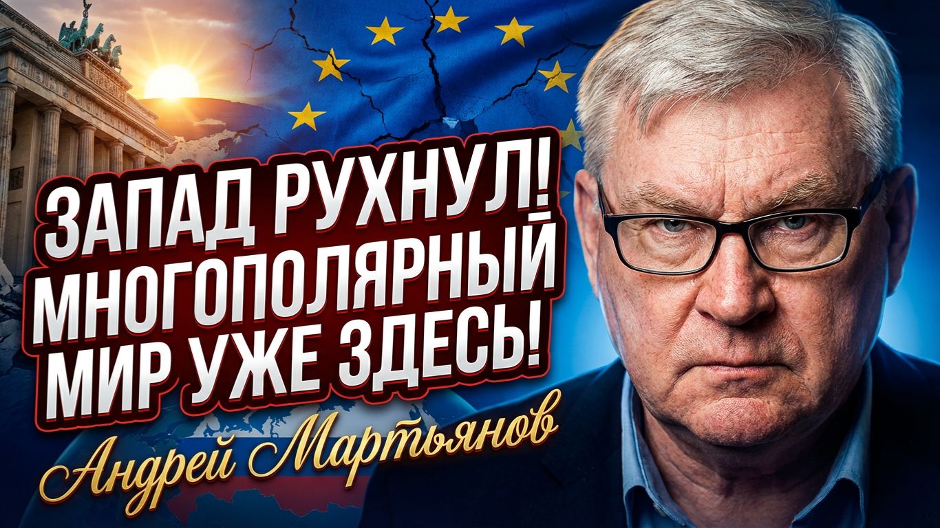⚠️ Андрей Мартьянов | Приговор Европе вынесен: Её упадок открывает путь для российской гегемонии