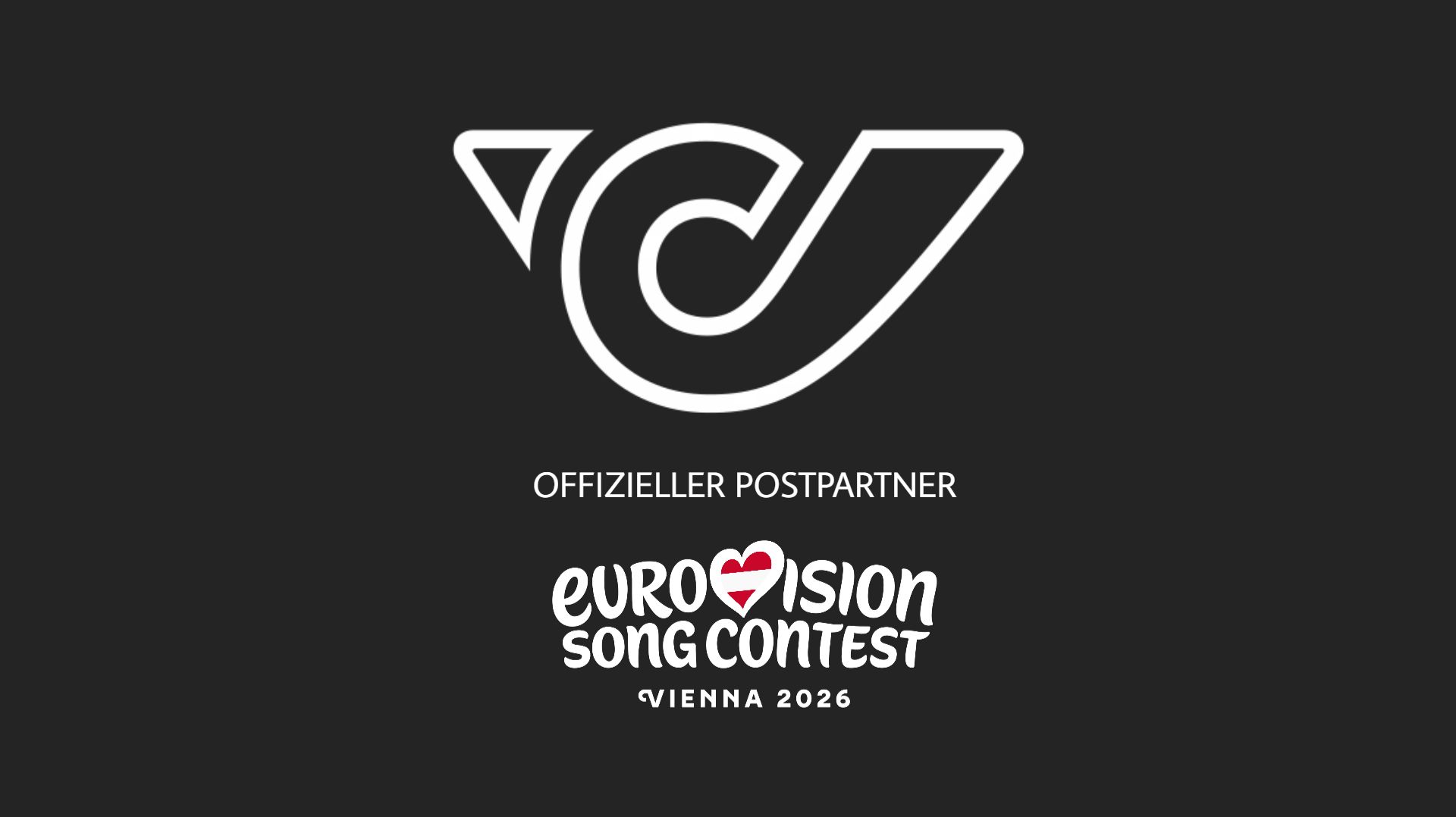 Österreichische Post - Offizieller Postpartner der Eurovision Song Contest'26 in Wien