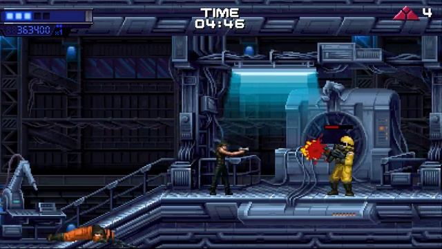 Terminator 2D: NO FATE (Walkthrough) - Level 3: Cyberdyne Factory