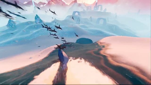 Sword of the Sea (Walkthrough) - Снежная барханы