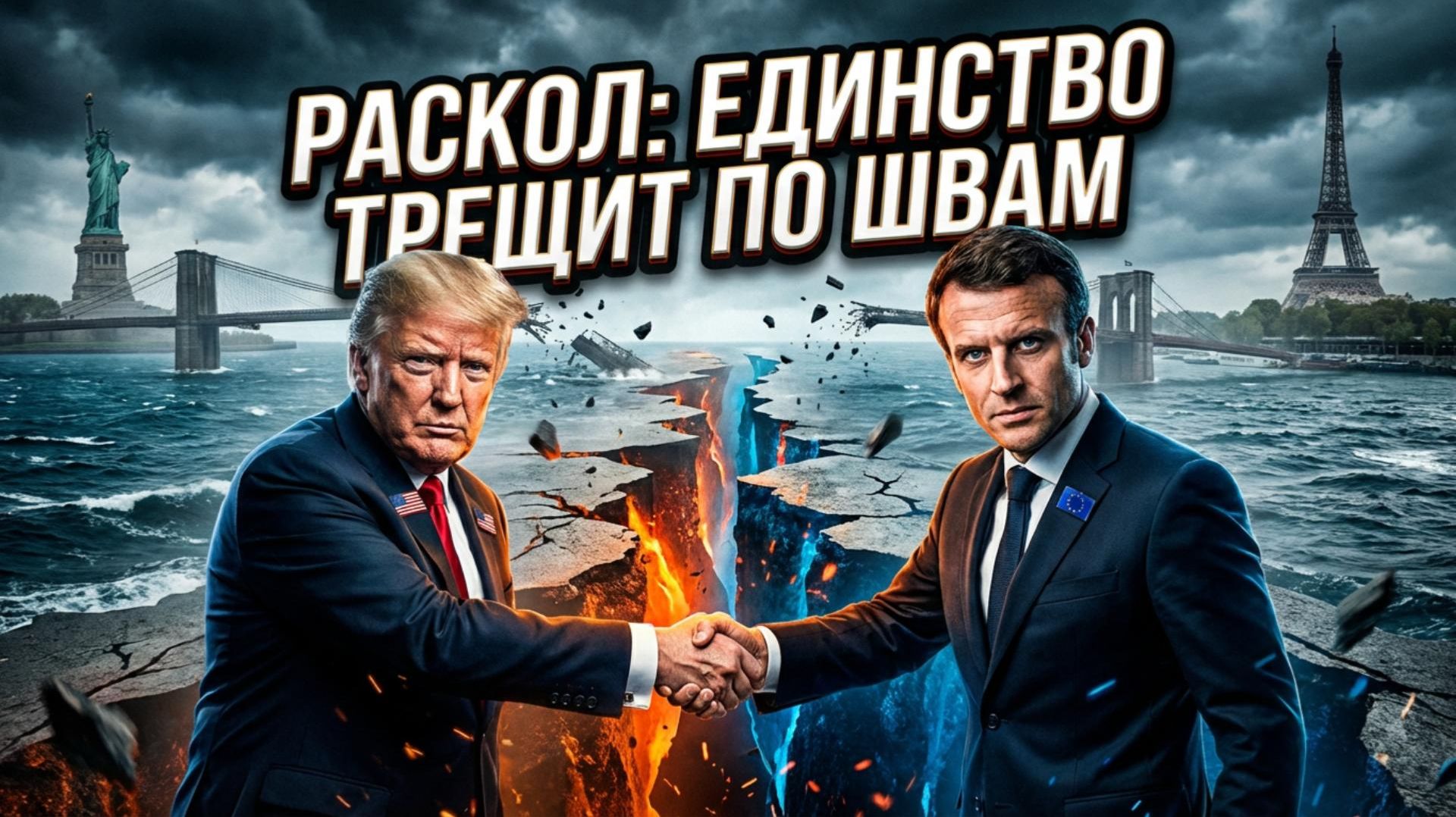 ⚡Глен Дисен | Трещина в фундаменте Запада: Что на самом деле раскололо США и ЕС? Сенсация