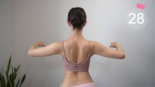 Как исправить горб на шее  Можно делать сидя или стоя