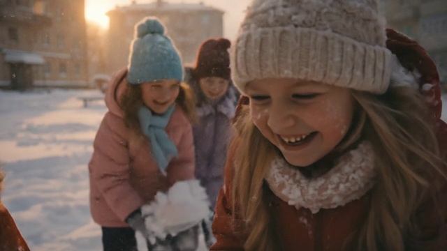 Игра в снежки