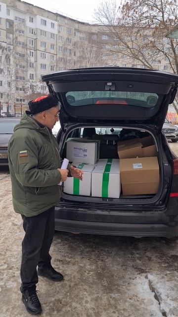 Союз донских казаков доставил дезсредства для госпиталя в "Боевое братство" Тамбовской области.
