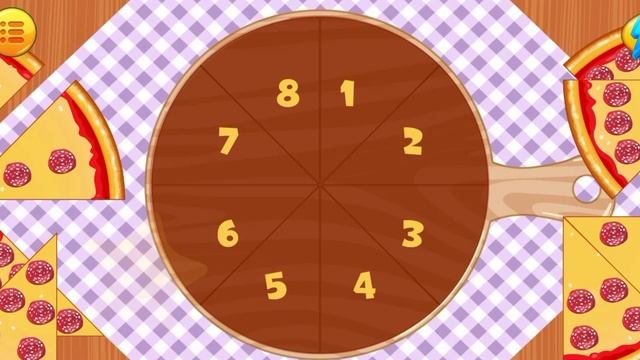 Детский мультфильм, который учит и развлекает: собираем пиццу.