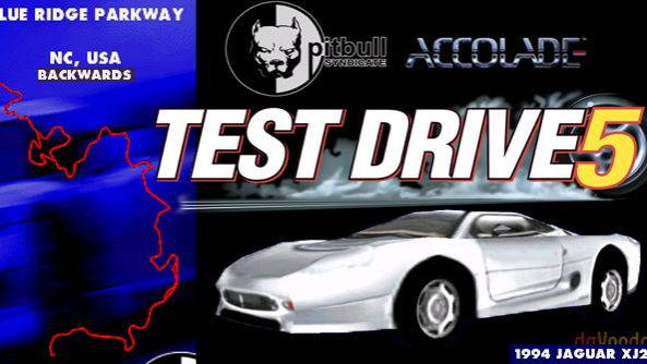 04.2. Test Drive 5 - Blue Ridge Parkway NC, USA, Backwards + Replay