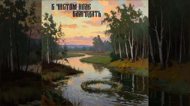 В чистом поле благодать