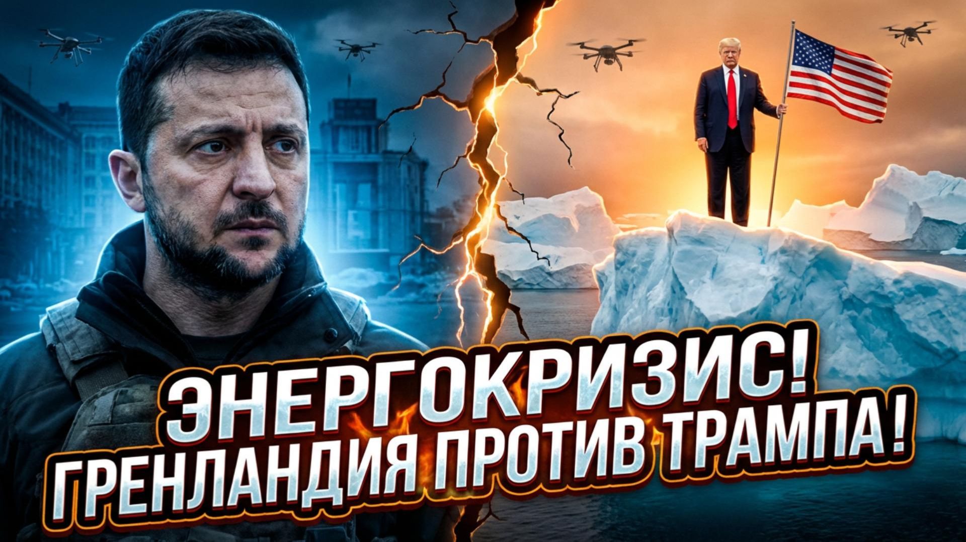 ⚡️Себастиан Сас | Шок! Гренландия ответила Трампу, а Украина погрузилась в темноту