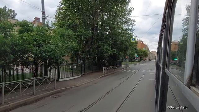 Питер, трамваи. От Выборгской до Петроградки. Маршрут 6