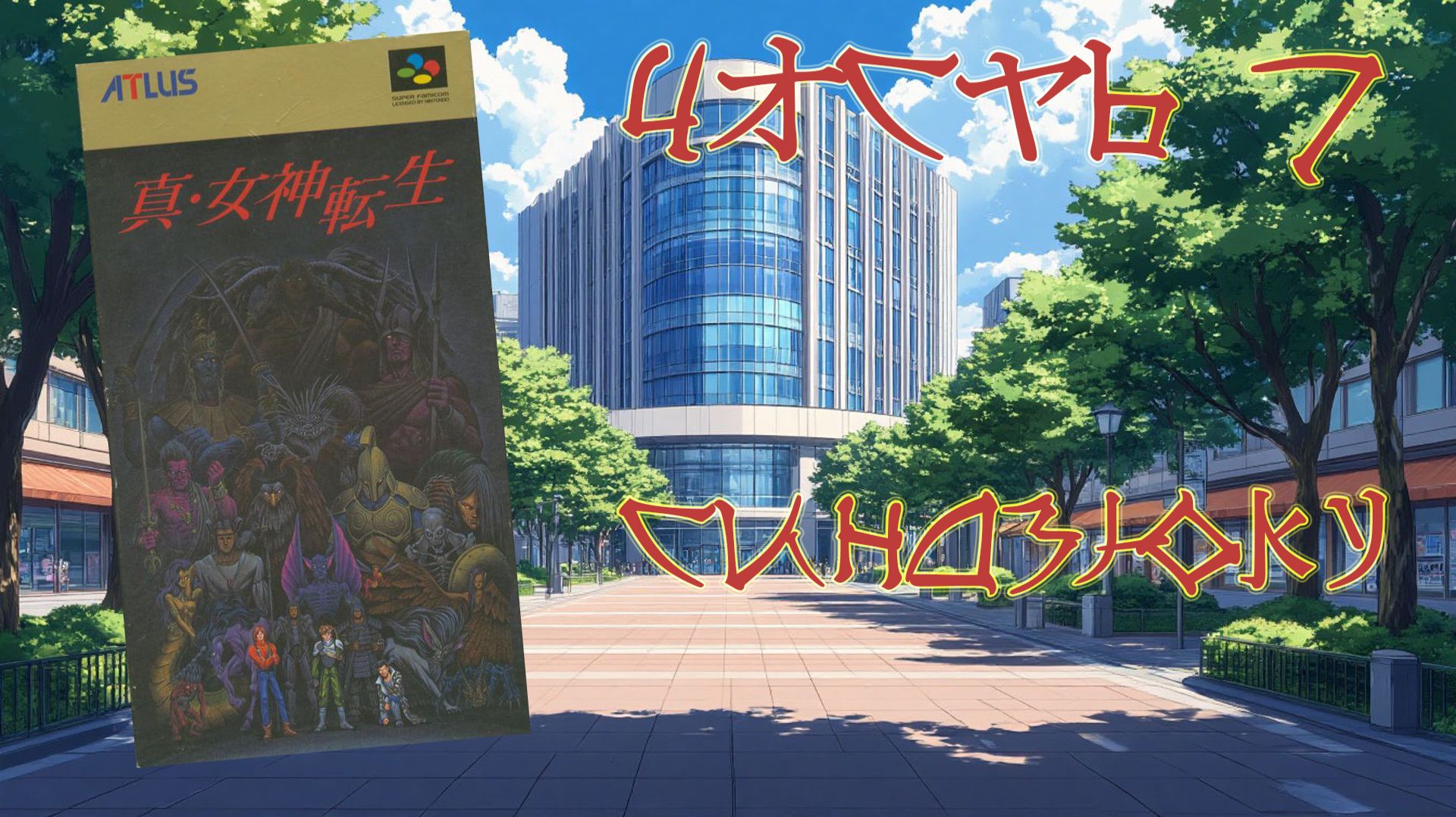 Shin Megami Tensei (SNES, 1992) - Часть 7: Синдзюку