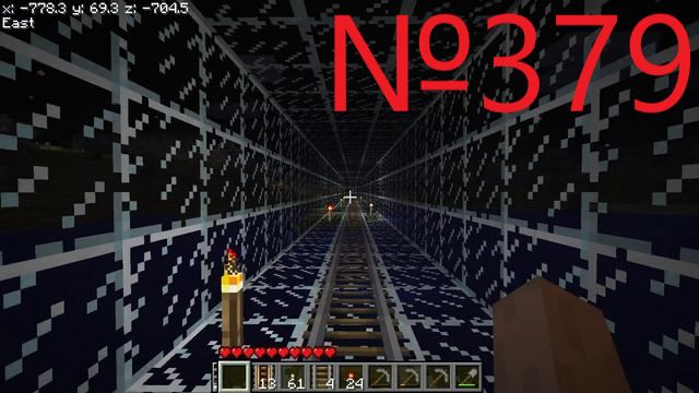 Minecraft №379 Ставлю стеклышки дальше