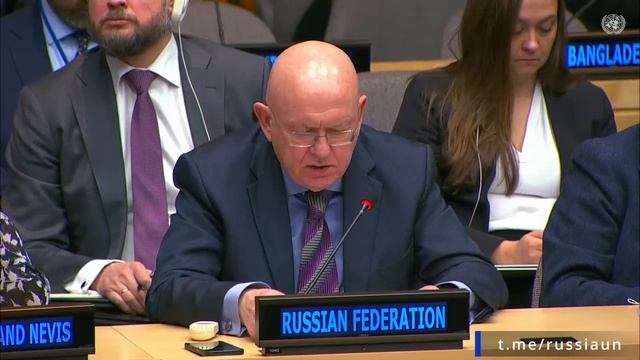 В.А.Небензя по случаю 80-летия Экономического и Социального Совета ООН, Нью-Йорк, 23 января 2026 г.