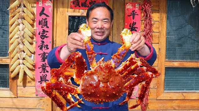 Королевский краб в супер остром рагу! Так много мяса, которым можно поделиться с семьей