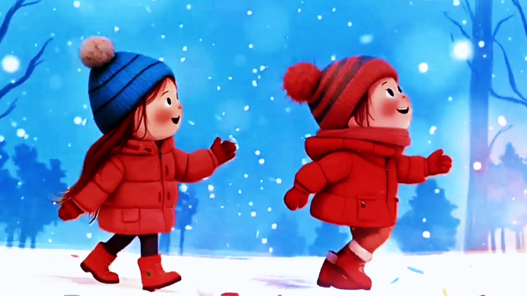 ai. Зима Мультик