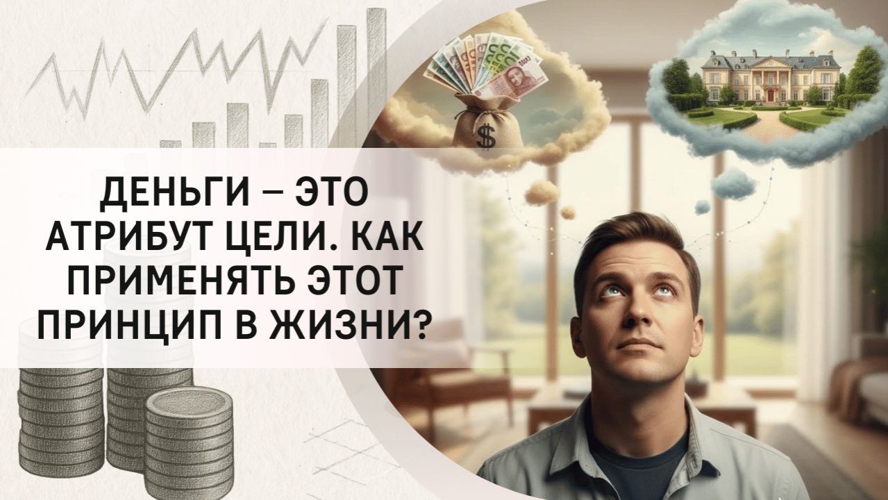 Деньги – это атрибут цели. Как применять этот принцип в жизни?