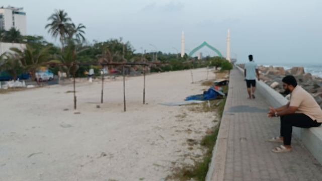 Парк Усфасганду, Мале, Мальдивы, январь 2026 (Usfasgandu Park, Male, Maldives, January 2026)