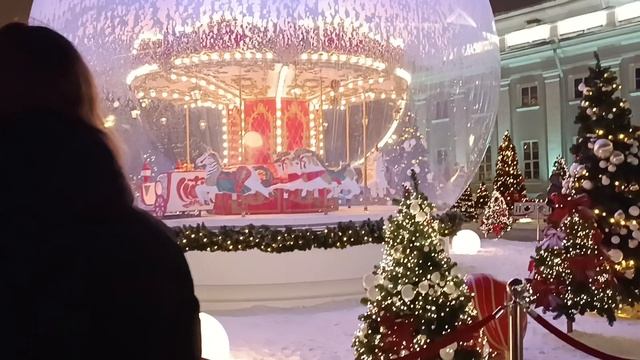 Волшебный сад на Сухаревской площади, Москва, 24.01.26 (Sukharevskaya Square, Moscow, January 2026)