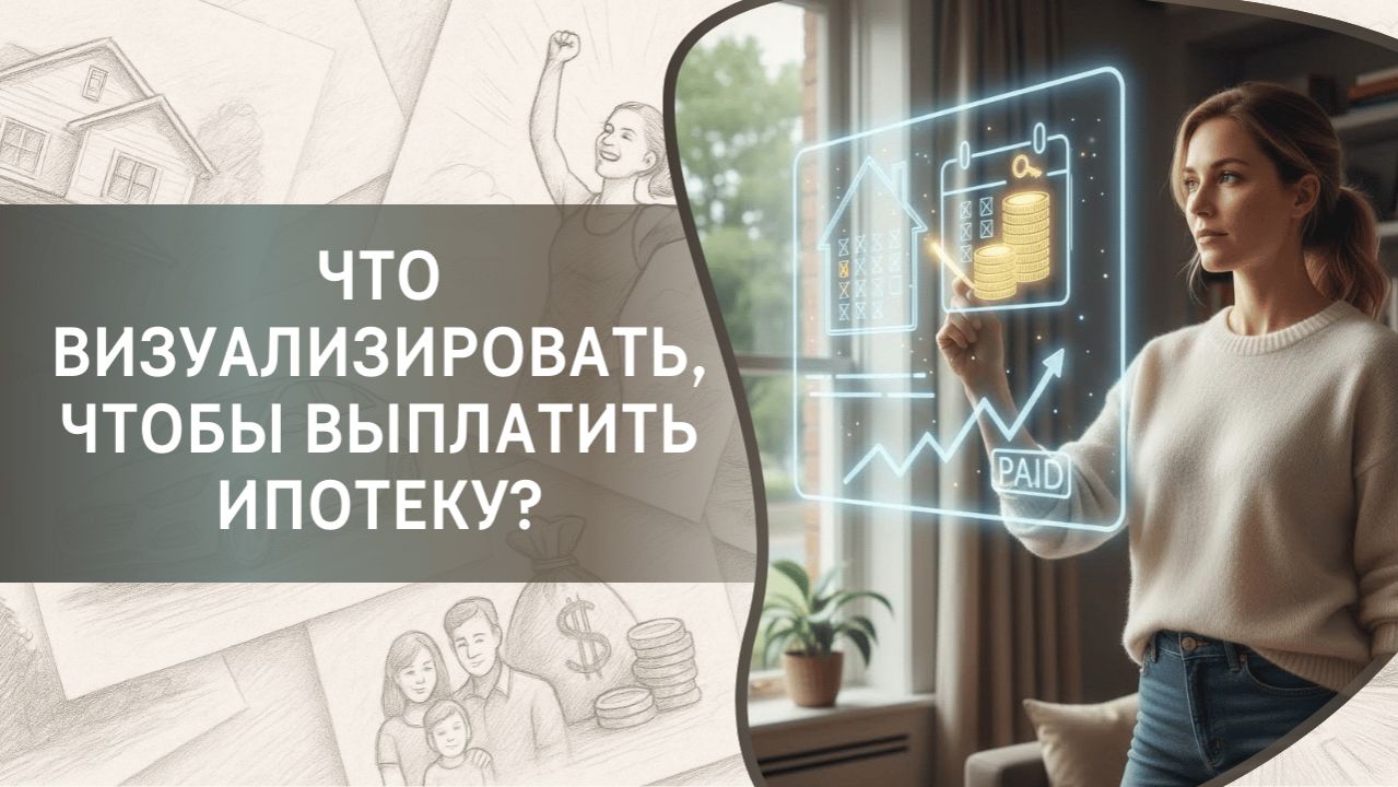 Что визуализировать, чтобы выплатить ипотеку?