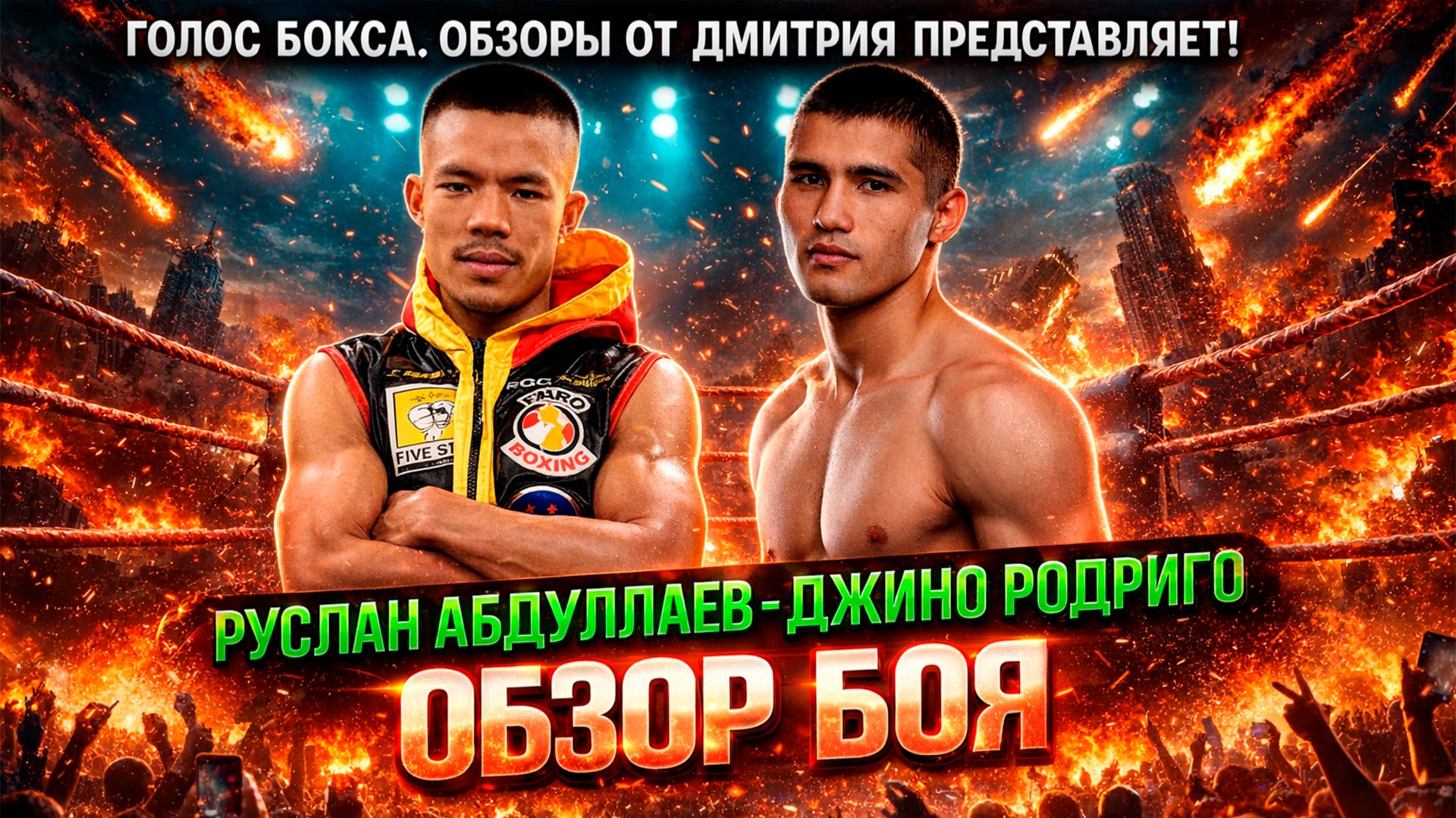 ДАЛ УРОК БОКСА! Обзор боя Руслан Абдуллаев - Джино Родриго
