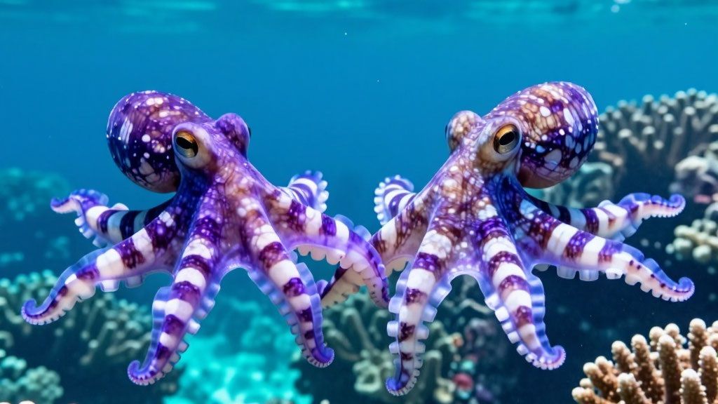 осьминог\осьминоги, дайвинг на Симиланских остравах; дайвинг в Таиланде