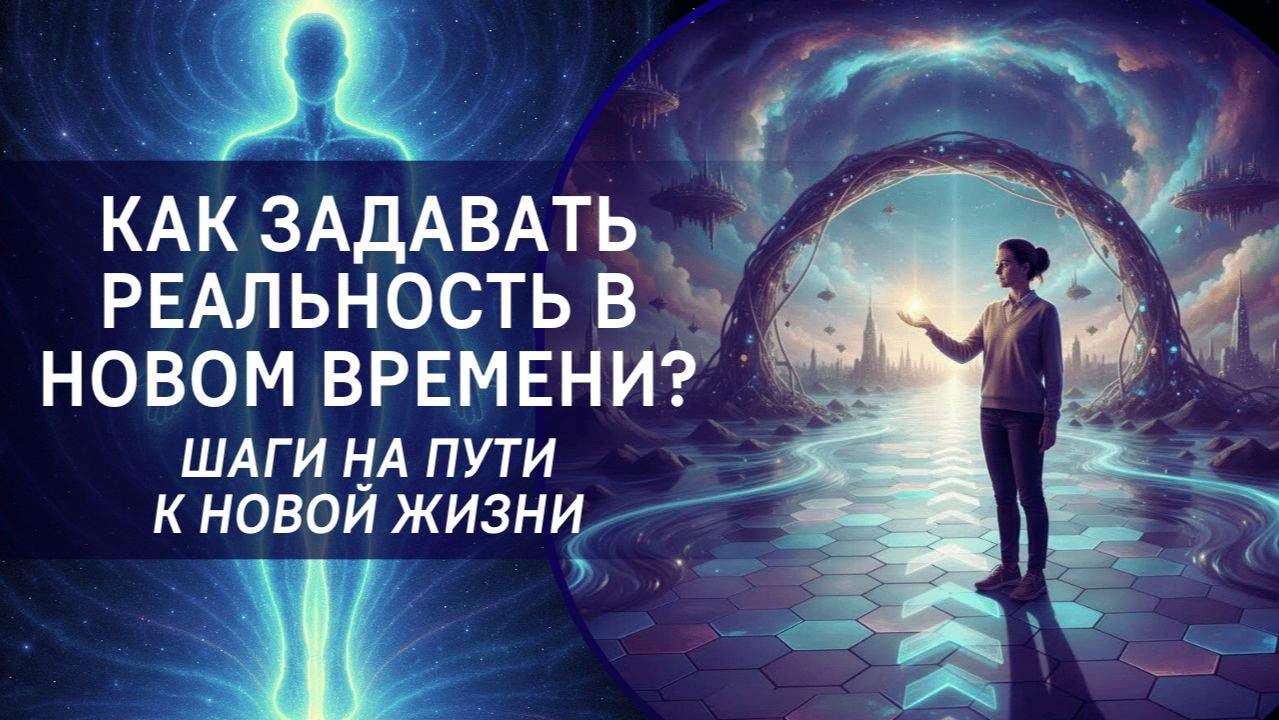 Как задавать реальность в новом времени? Шаги на пути к новой жизни