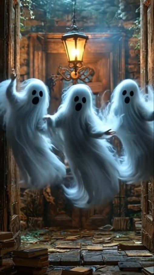 Привидение. Клоун Плюх. Живые картинки 170