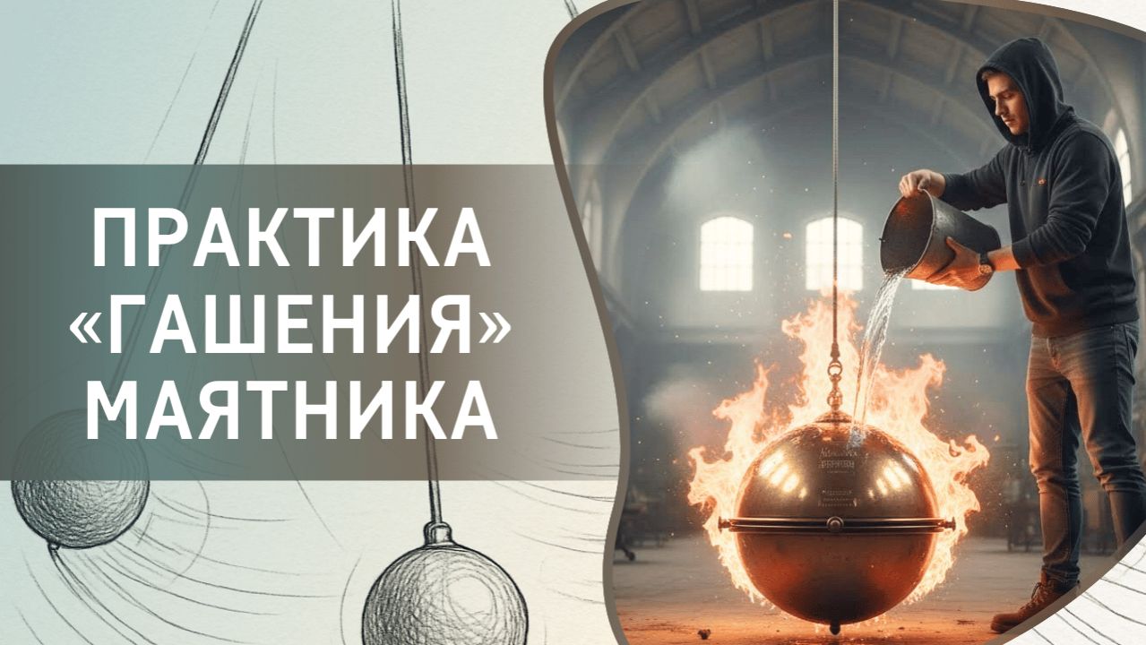 Практика «гашения» маятника