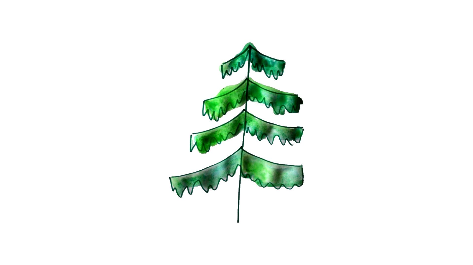 Пушистая Ёлочка