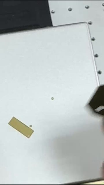 Часть 2. Результат лазерной резки латуни на маркере 20 вт