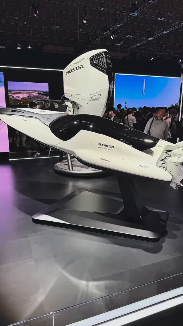 HONDA BOAT CONCEPT: это уже не лодка - это космос на воде | PREMIUM IMPORT на📍Japan Mobility Show
