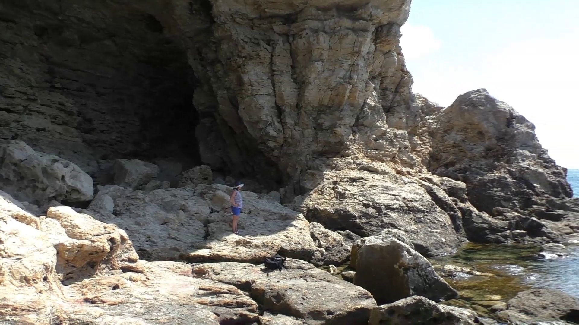 Чудо Крыма. ТАРХАНКУТ. Б.Атлеш. Арка. Гроты. Часть 4