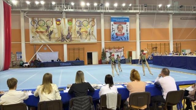 ТР Категория 13-19 лет, Алексеева - Рудакова - Кузенкова, МАУ ДО СШ №1, Балансовое упражнение