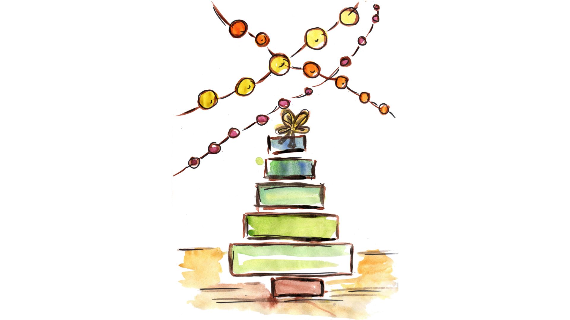 Ёлка из подарков