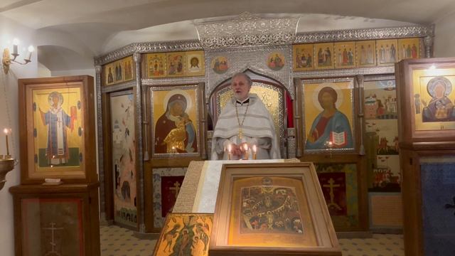 Проповедь прот. Валерия Буланникова в Неделю 33-ю по Пятидесятнице в память мч. Татианы 25.01.26