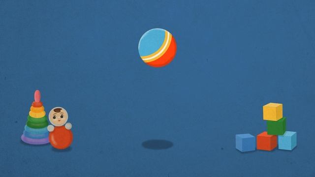 анимация прыгающего мяча (цикл) в Moho