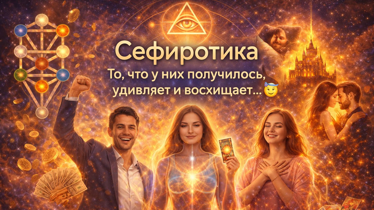 Результаты моих учеников: то, что у них получилось благодаря сефиротике, удивляет и восхищает… 😇