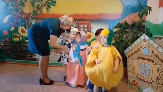 Драматизация сказки "Колобок"  в группе раннего возраста