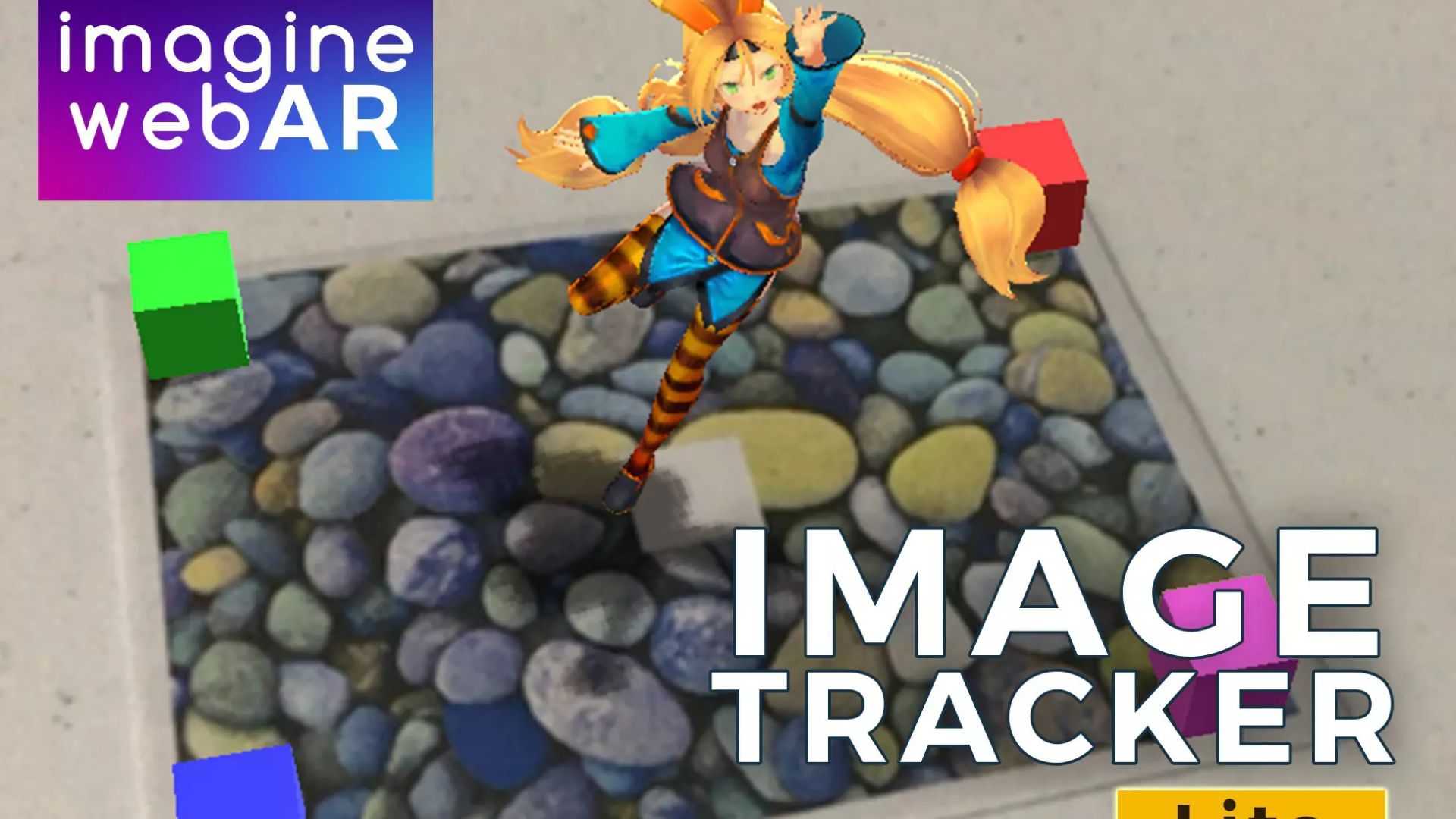 Asset Unity - Imagine WebAR - Image Tracker Free (Представьте себе WebAR - трекер изображений)